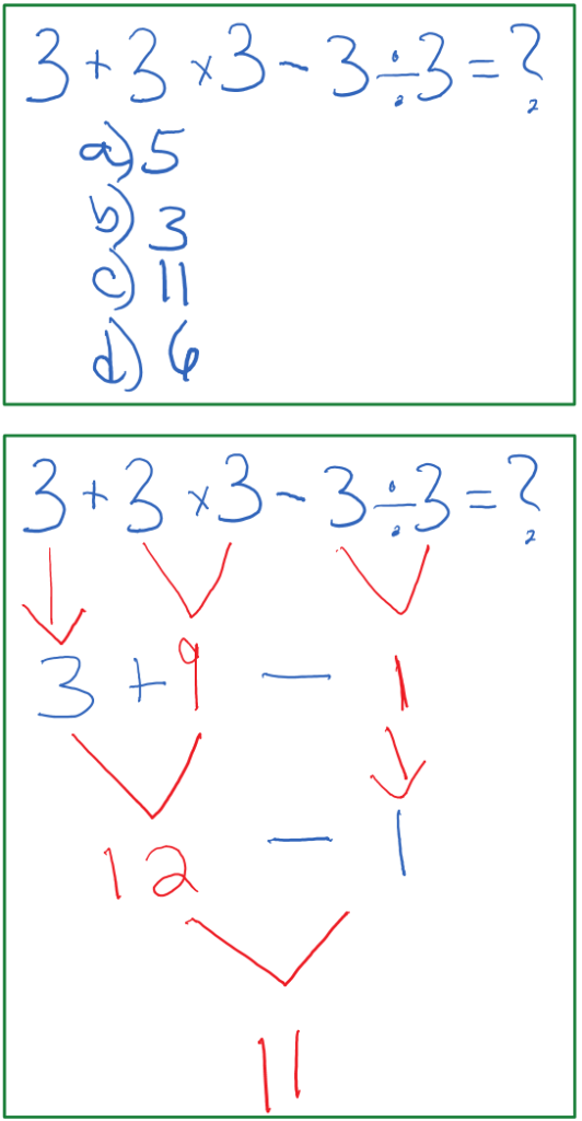 Excel - Order of Operations - My Reno Computer Tutor